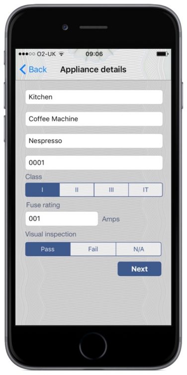 Electronic PAT Certificate System From Easy Safety Cert