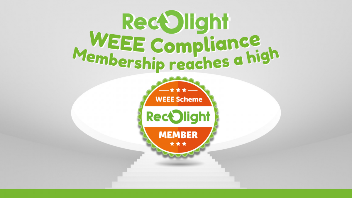 Recolight announce record Membership growth for WEEE compliance