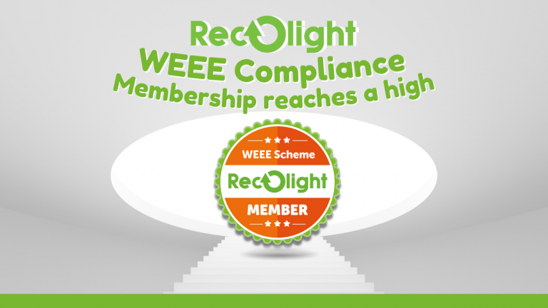 Recolight announce record Membership growth for WEEE compliance