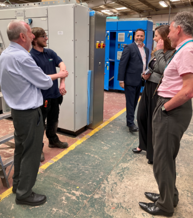 Shadow minister visits BGEN to meet the next generation of electrical ...