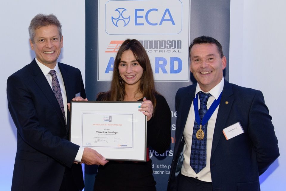 Leading apprentice wins 2022 ECA Edmundson Award