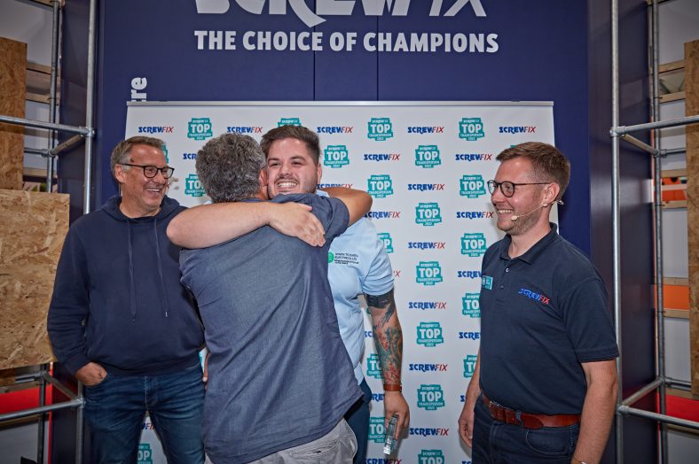 Toby Peacock crowned Screwfix Top Tradesperson 2022