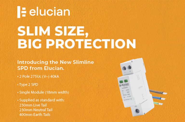 New single width SPD added to Elucian consumer unit range